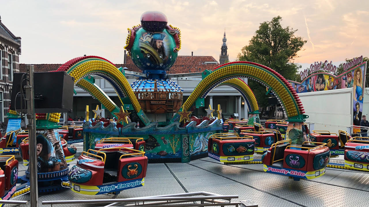 Kermisopbouw Edam | Lokale Omroep Volendam Edam