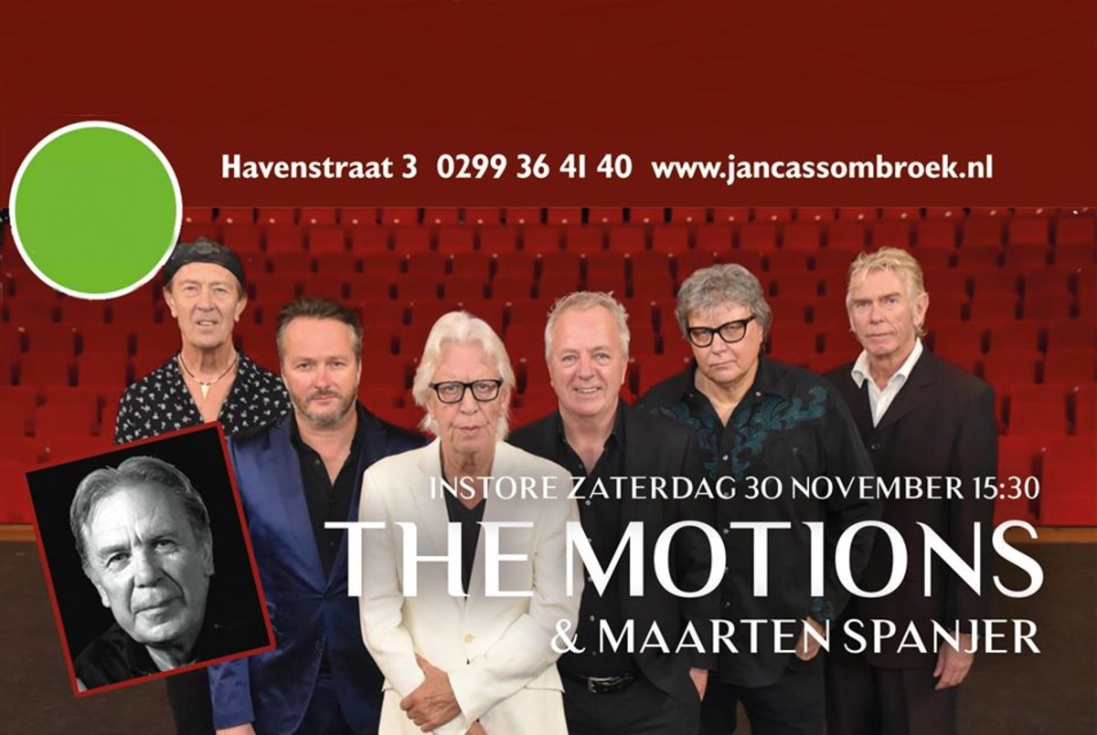 Instore signeersessie van The Motions en Maarten Spanjer | Lokale ...