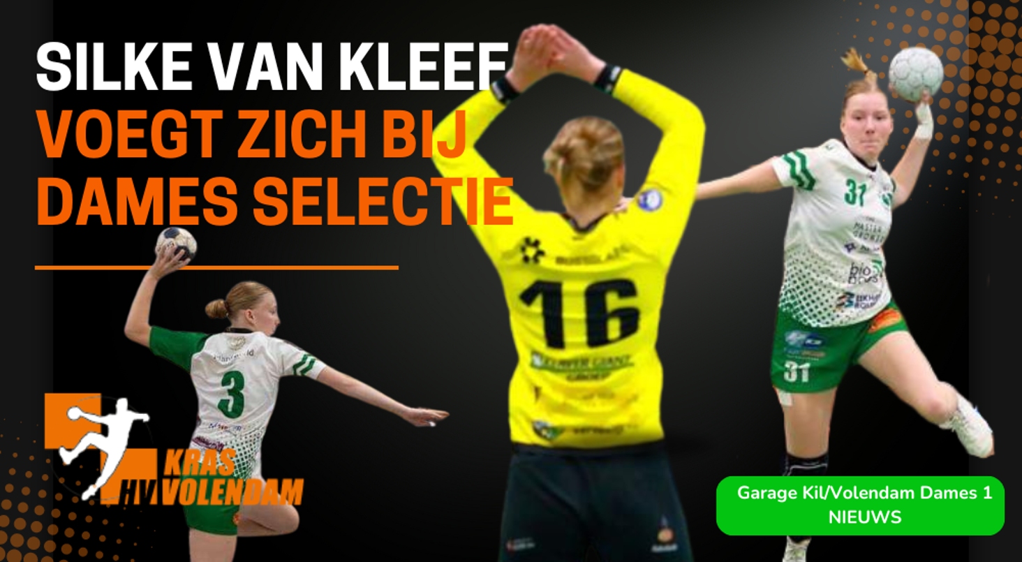 Jeugdinternational Silke van Kleef maakt de overstap naar Volendam ...