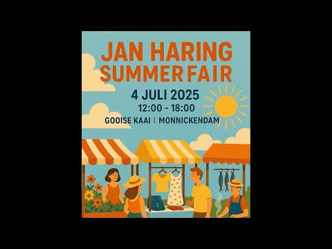 Jan Haring Summerfair en Jan Haring zingt | Lokale Omroep Volendam Edam