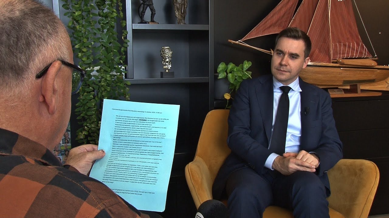 Rick Beukers 200 dagen Burgemeester | Lokale Omroep Volendam Edam